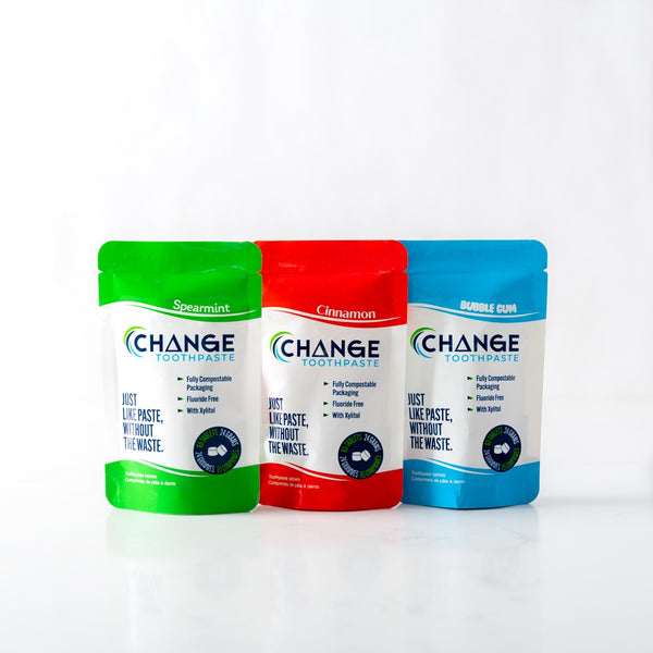 Change Toothpaste Tabs – Canary Refillery & Zero Waste